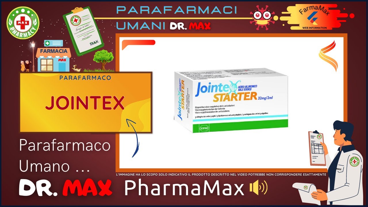 🩺 JOINTEX Parafarmaco a cosa serve ? - Foglietto Illustrativo Salute ...