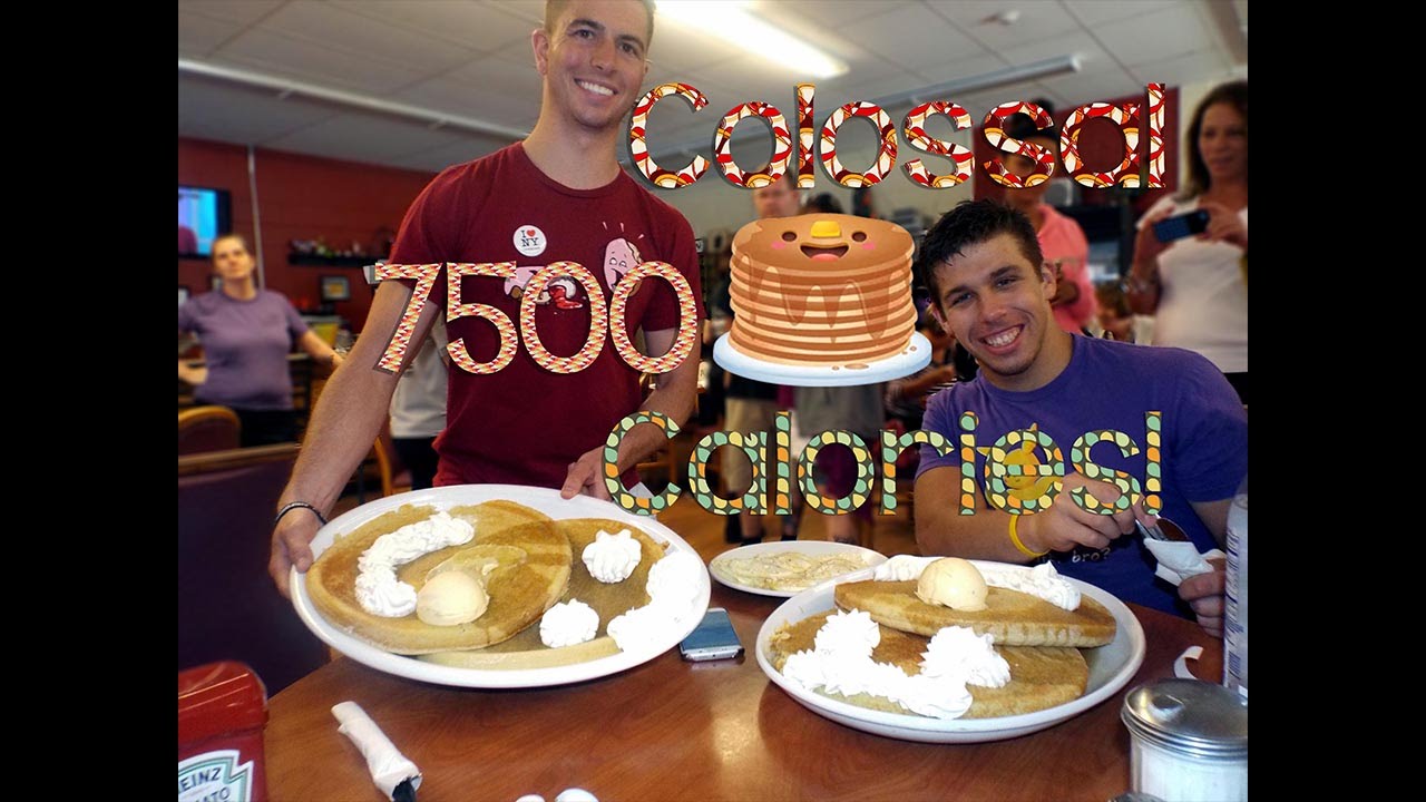 Ugly Rooster Colossal Pancake Challenge - YouTube