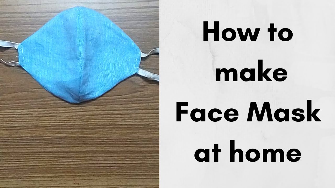 How to make face mask at home - YouTube