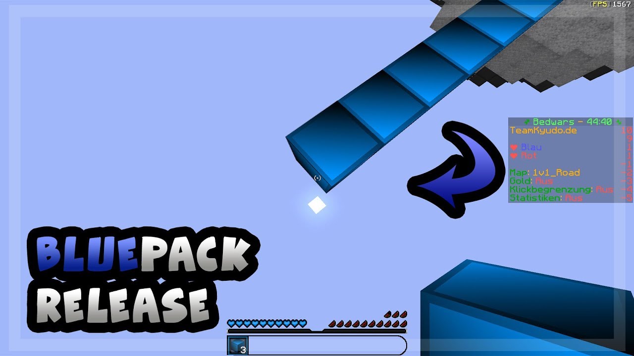 Bluepack RELEASE! | Das NEUESTE BEDWARSPACK | BlueBedwarspack | zHxpee ...