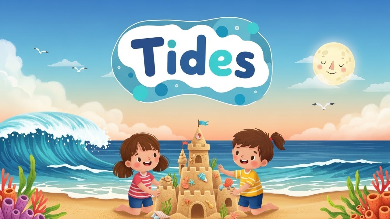 🎬 Learn & Discover Tides – How the Moon Makes the Sea Rise and Fall ...