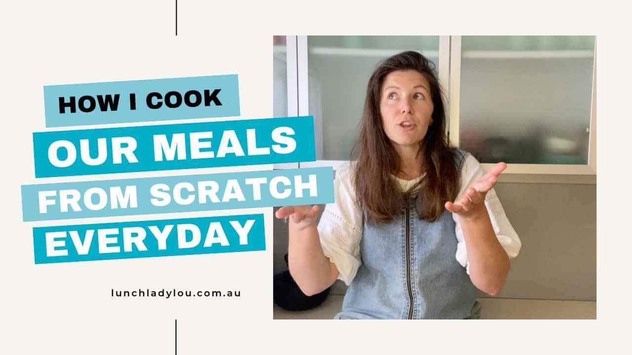 How I cook all our meals from scratch, everyday - YouTube