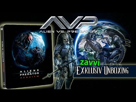 Alien Vs. Predator 2 - Zavvi Steelbook unboxing [Uk import] inkl ...