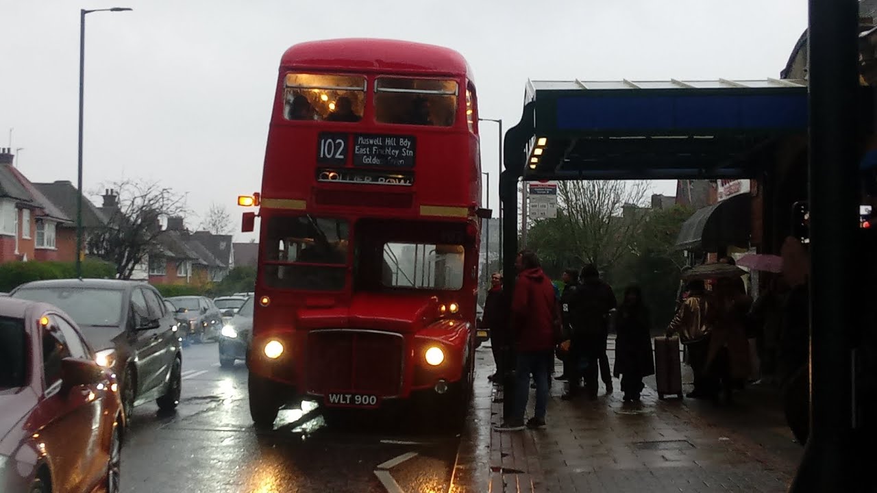 FRV. Heritage Route 102 Muswell Hill - Golders Green. old RouteMaster ...