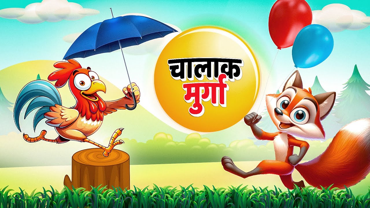 चालाक मुर्गा | Chalaak Murga | Hindi Cartoons | Hindi Animated Stories ...