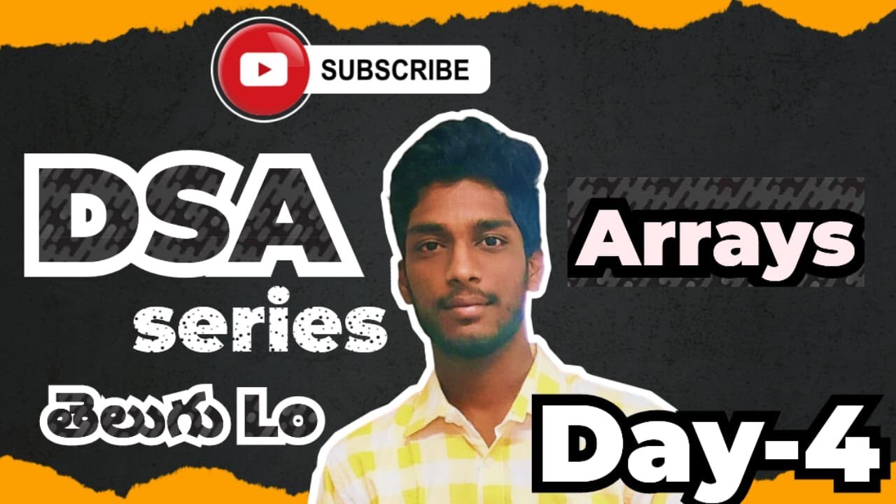 DSA Series in Telugu | Java Strings Explained with Easy Examples 🚀 DAY-4 - YouTube