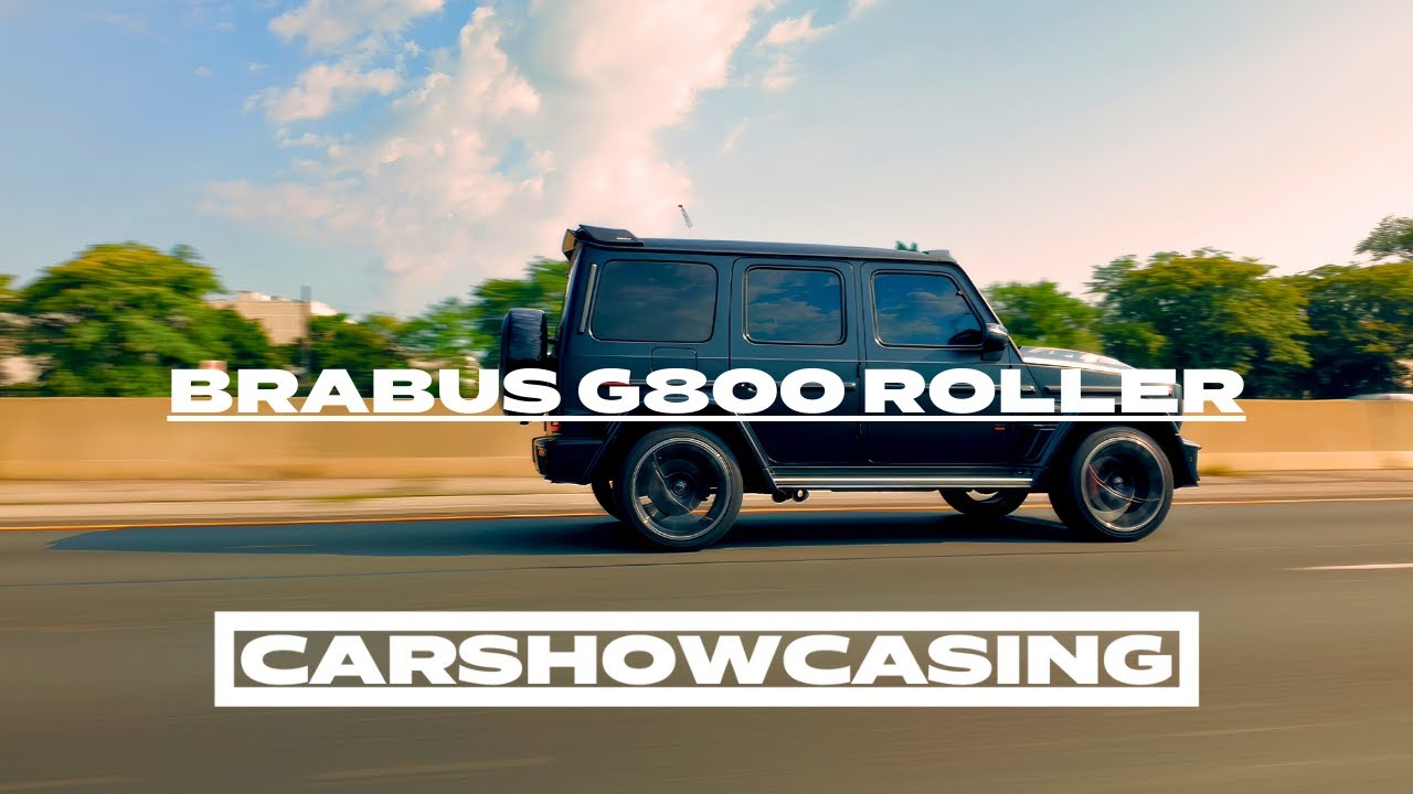 2021 Brabus G-Wagon Widestar G800 | Full Roller | 4K in Toronto - YouTube