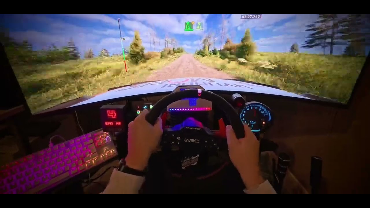 Simrig test drive (Insta360 ACE PRO 2) - YouTube