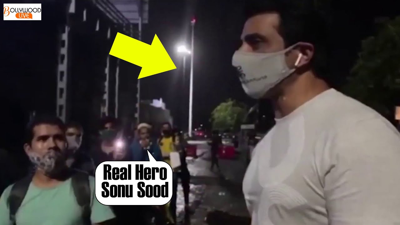 Sonu Sood Is Real Life Hero,Still Helping People To Reach Their Home ...
