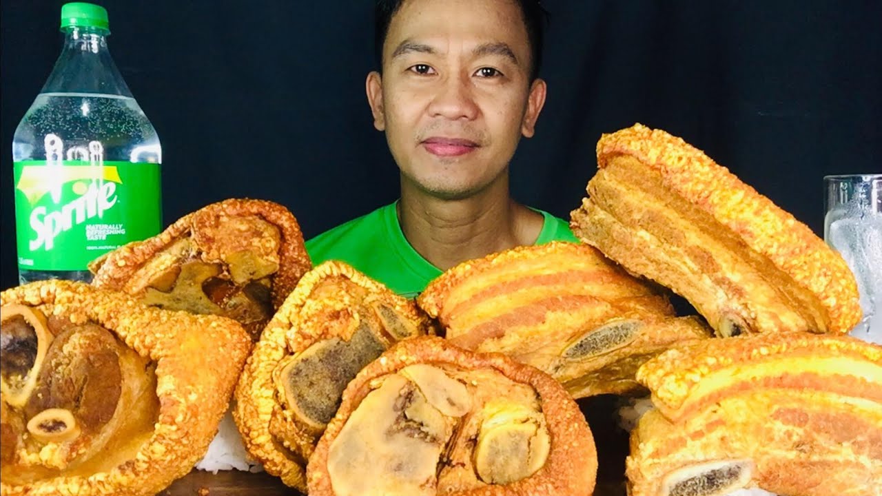 CRISPY PORK KNUCKLES | CRISPY PORK BELLY @GENHENkapares | FILIPINO FOOD ...