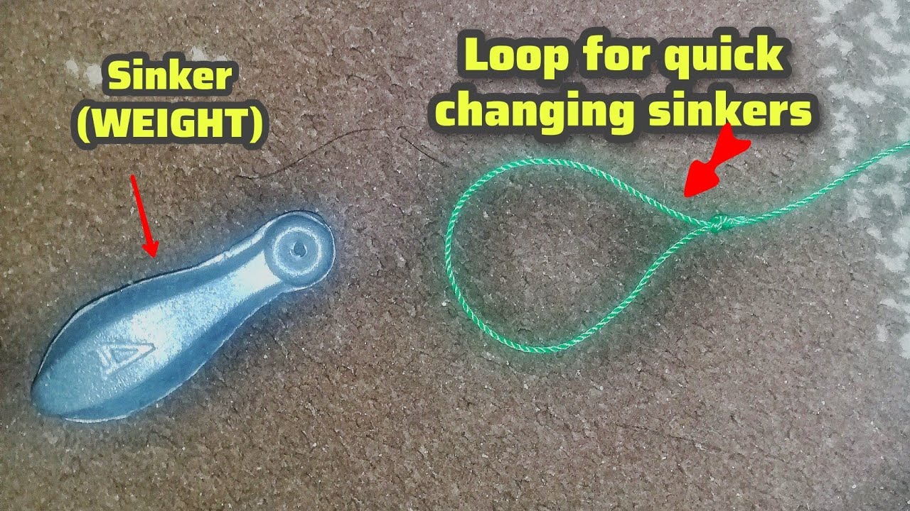 How To Quick Change Your Fishing Weight The Easy Way - YouTube