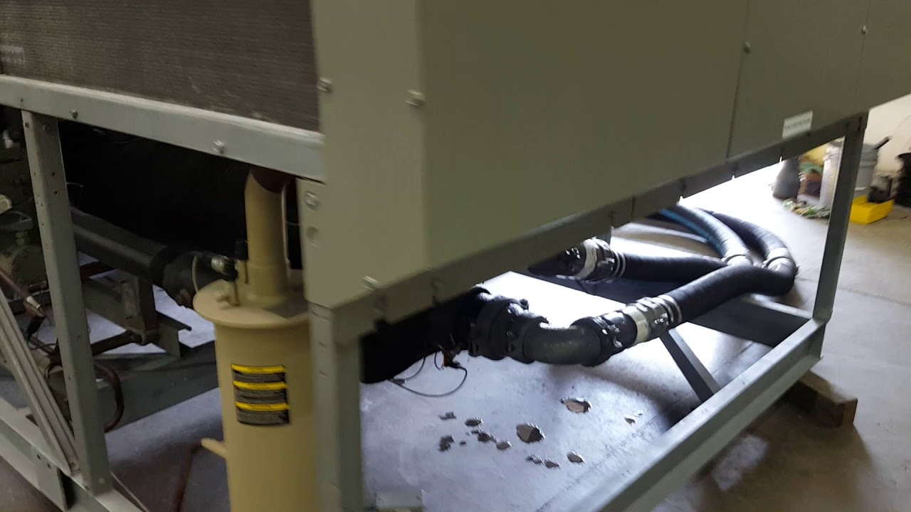Trane 140 Ton RTAC Air-Cooled Chiller SKU 2355 - YouTube