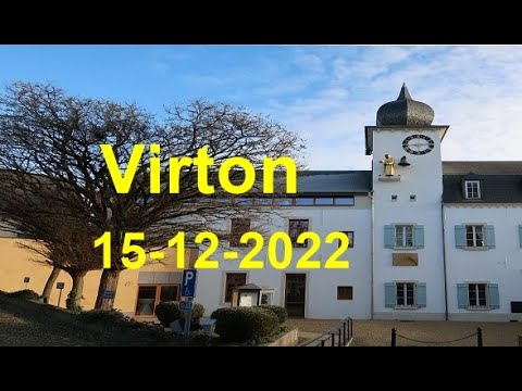Virton la ville la plus méridionale de Belgique 15-12-2022 - YouTube