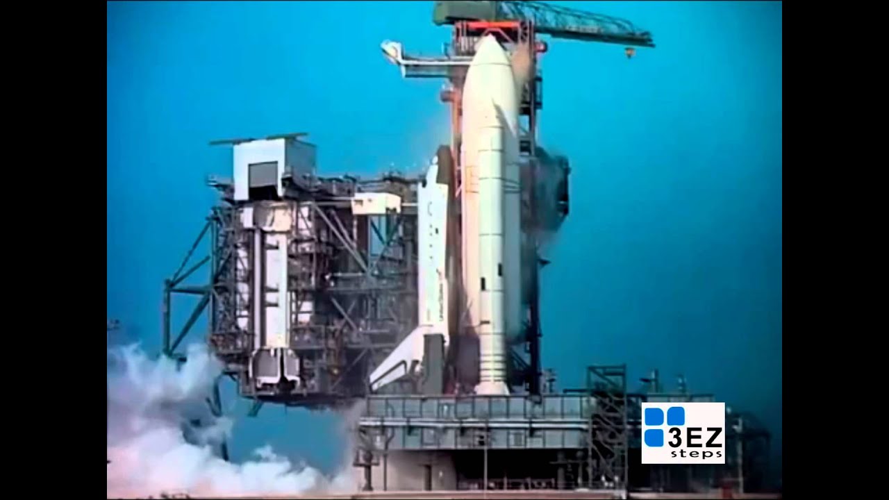 Launch of the First Space Shuttle - YouTube