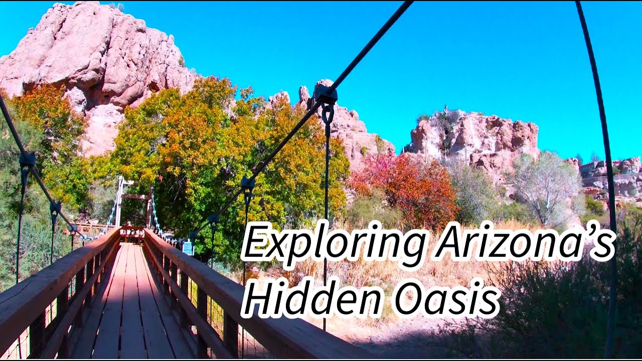 Boyce Thompson Arboretum - Hiking trails in Superior, AZ - YouTube