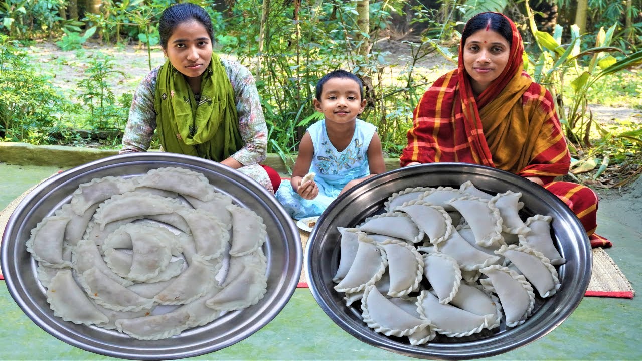 Vapa Puli Pitha Recipe | শীতের ভাপা পুলি/ কুলসি পিঠা রেসিপি । নারকেল ও ...