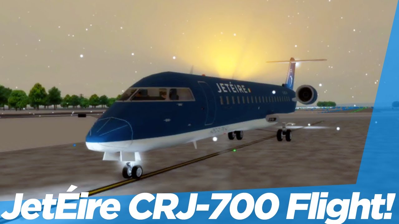 [ROBLOX] JetÉire CRJ-700 Flight! - YouTube