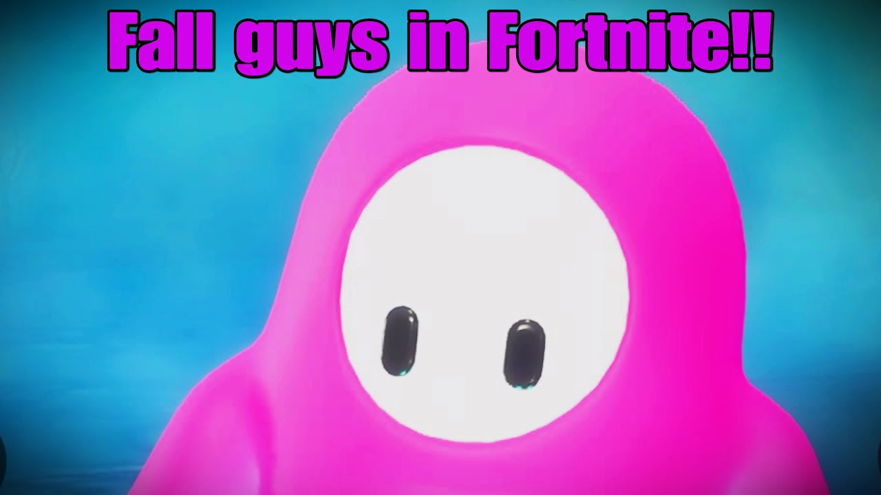 How to become a Fall guy bean in Fortnite! - YouTube