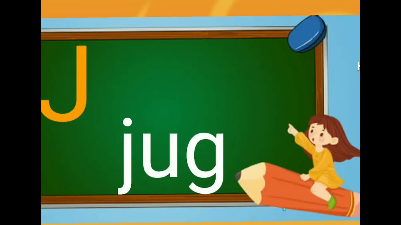 j for jug||English Alphabet Learning||short video## - YouTube