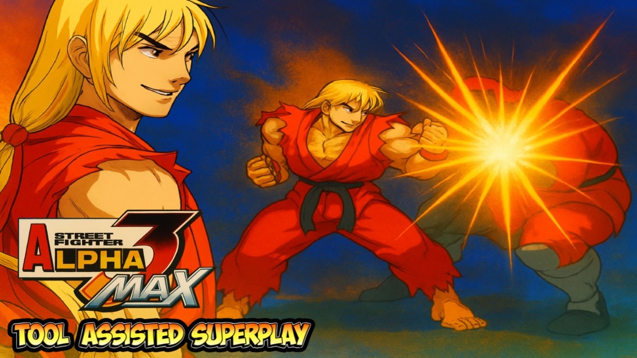 "KEN UNLEASHED! 🔥 Insane TAS in Street Fighter Alpha 3 MAX" - YouTube