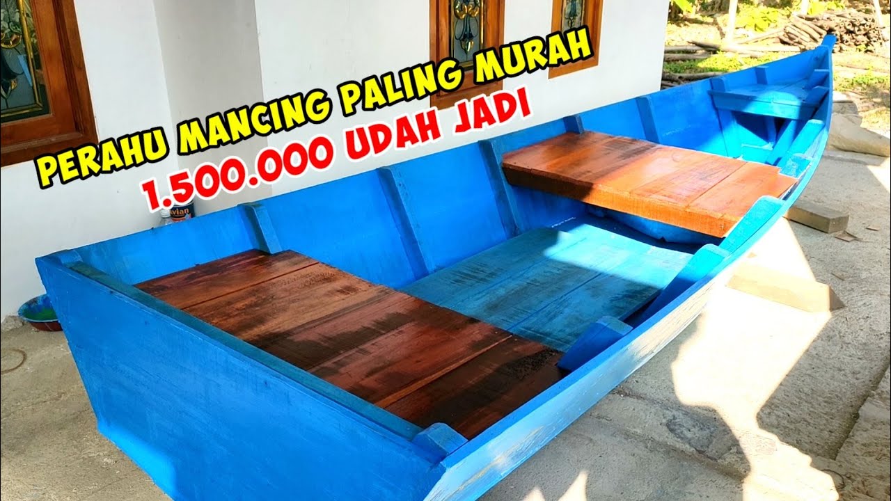 Proses Membuat Perahu Mancing - YouTube