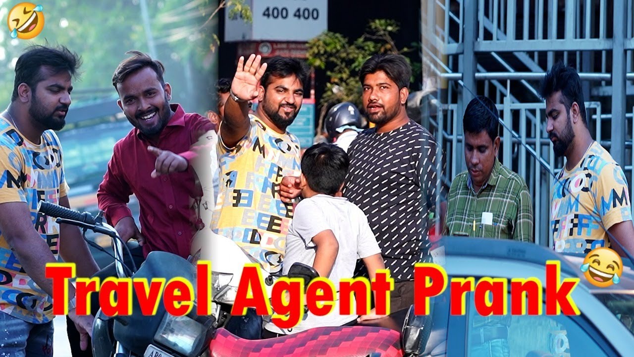 Travel Agent Prank Gone Wrong 😭🤣 Imroz Shaik Pranks Hyderabadi Comedy | Prank in India Prank ...