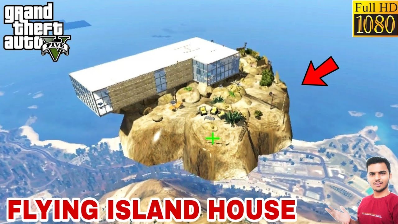 GTA 5 : HOW TO INSTALL FLYING ISLAND HOUSE MOD🔥🔥🔥 - YouTube