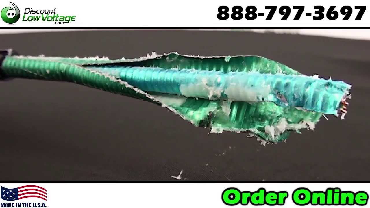 Double Armoured Cable Gopher Resistant 6 pair 24 awg - YouTube