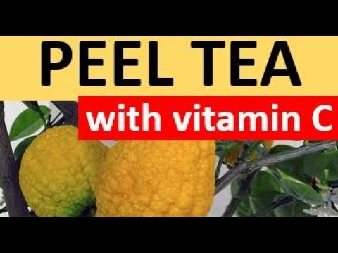 Try Citron as a healthy TEA. Its nutrients and how to consume it! - YouTube