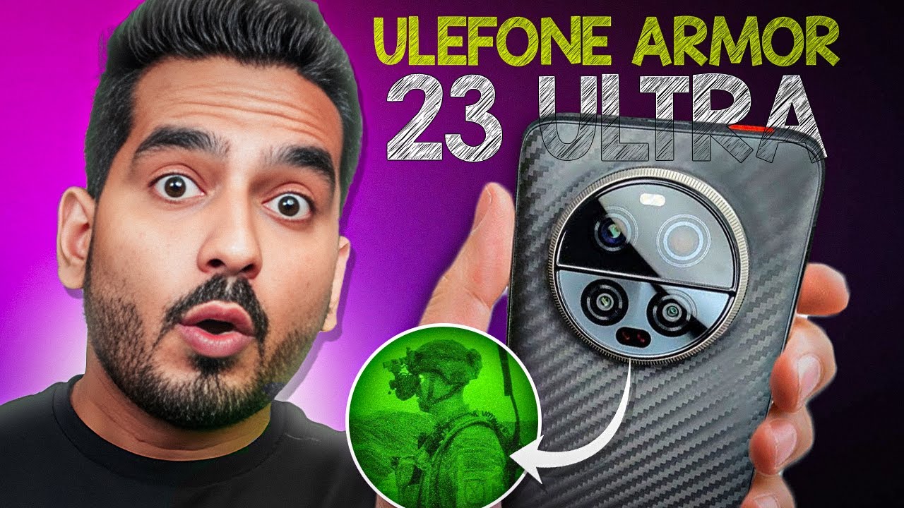5G Smartphone With Satellite Messaging, Night Vision! Ulefone 23 Ultra ...