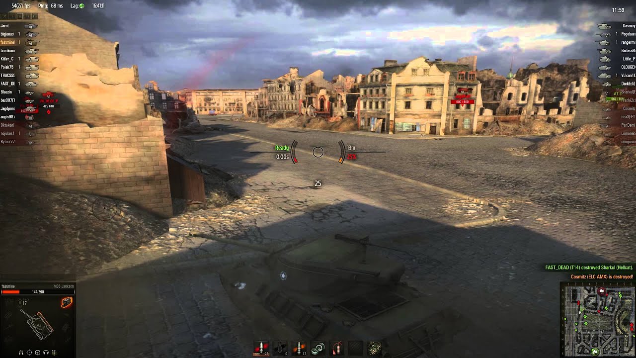 World Of Tanks M36 Jackson Gameplay - YouTube