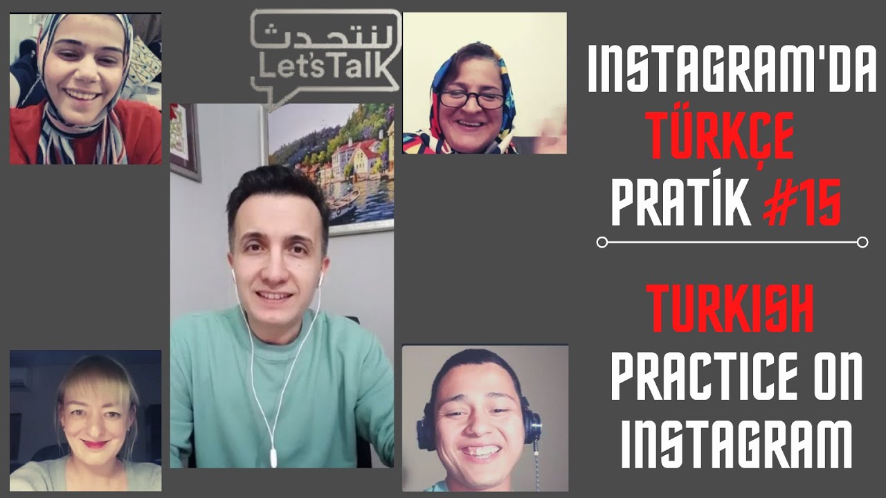 #LearnTurkish | Instagram'da Türkçe Pratik # 15 | Turkish Practice on ...