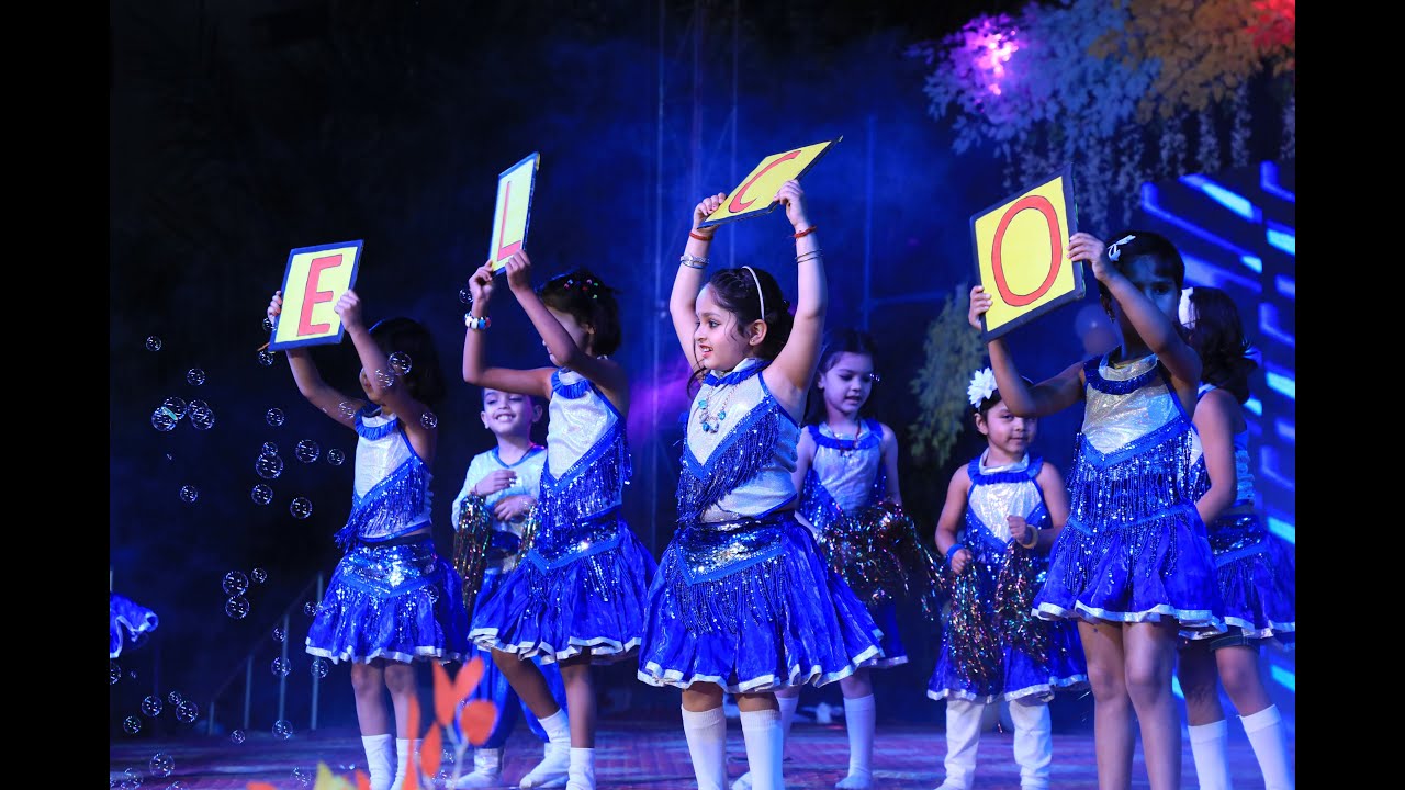 Annual Day Welcome Dance Performance and Speech - YouTube