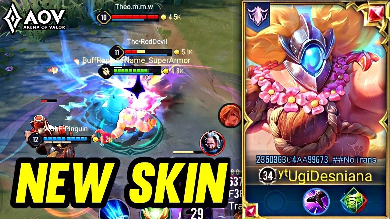 AoV : NEW SKIN GRAKK SUMMER BASH - ARENA OF VALOR - YouTube