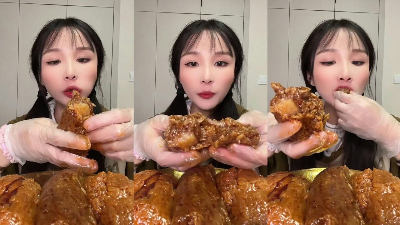 ASMR MUKBANG Sticky Rice food EATING SHOW - YouTube