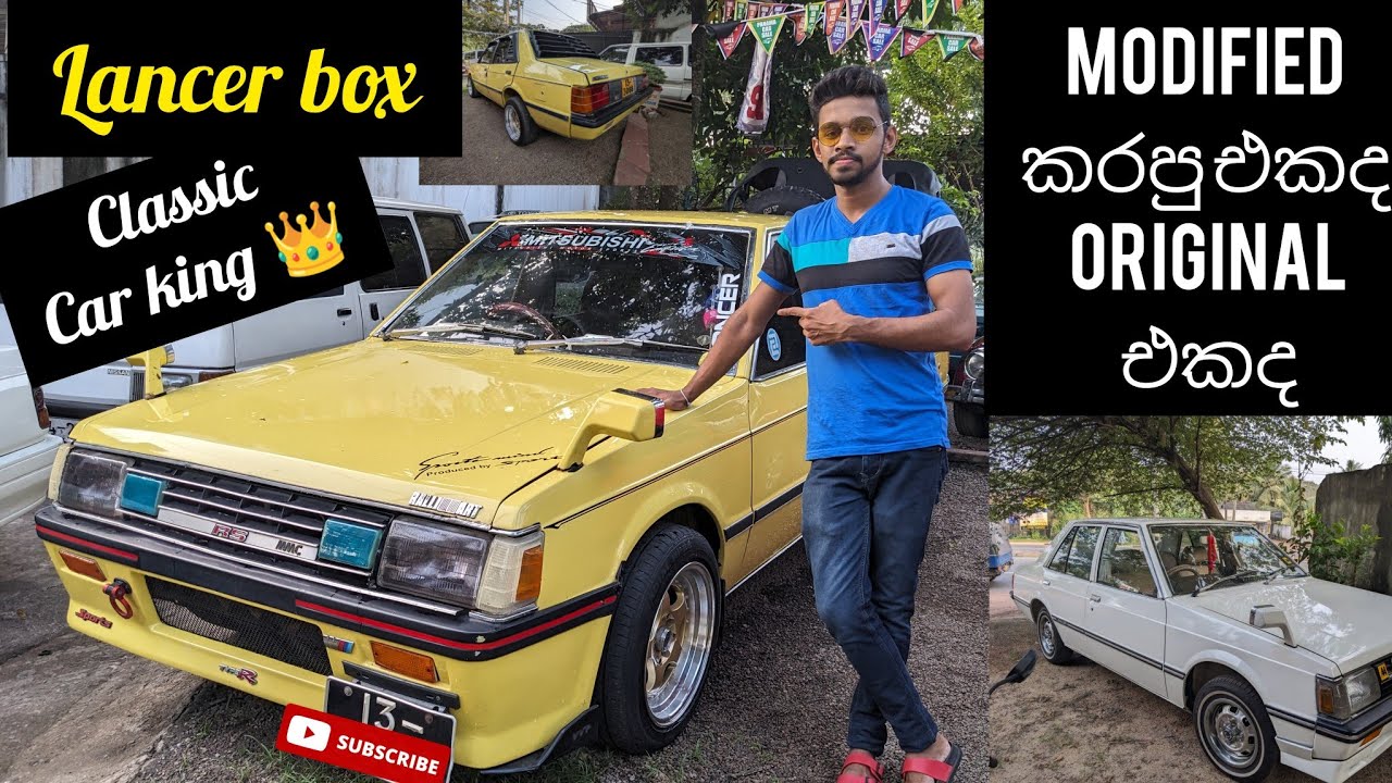 Mitsubishi Lancer box modified car and original car -car modification ...