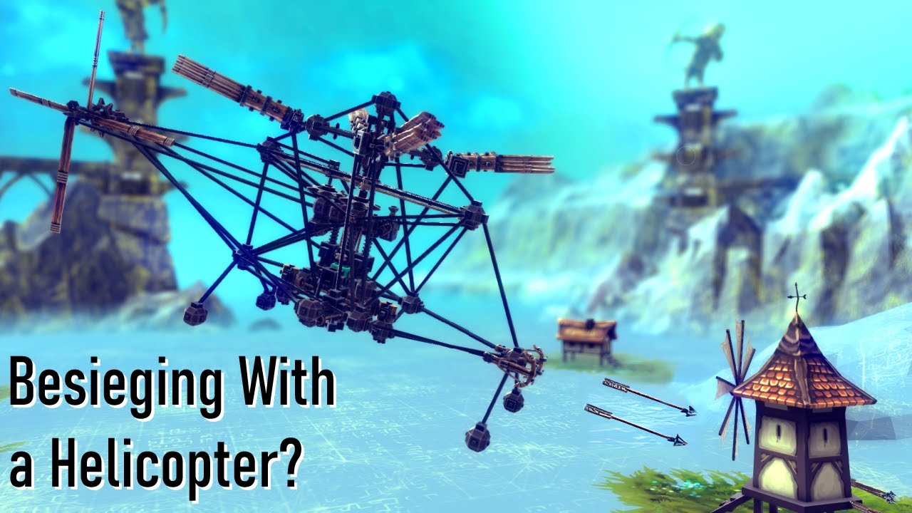 Making a Helicopter in Besiege - YouTube
