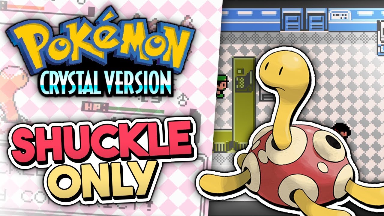 Beating Pokemon Crystal with Shuckle Only Challenge - YouTube