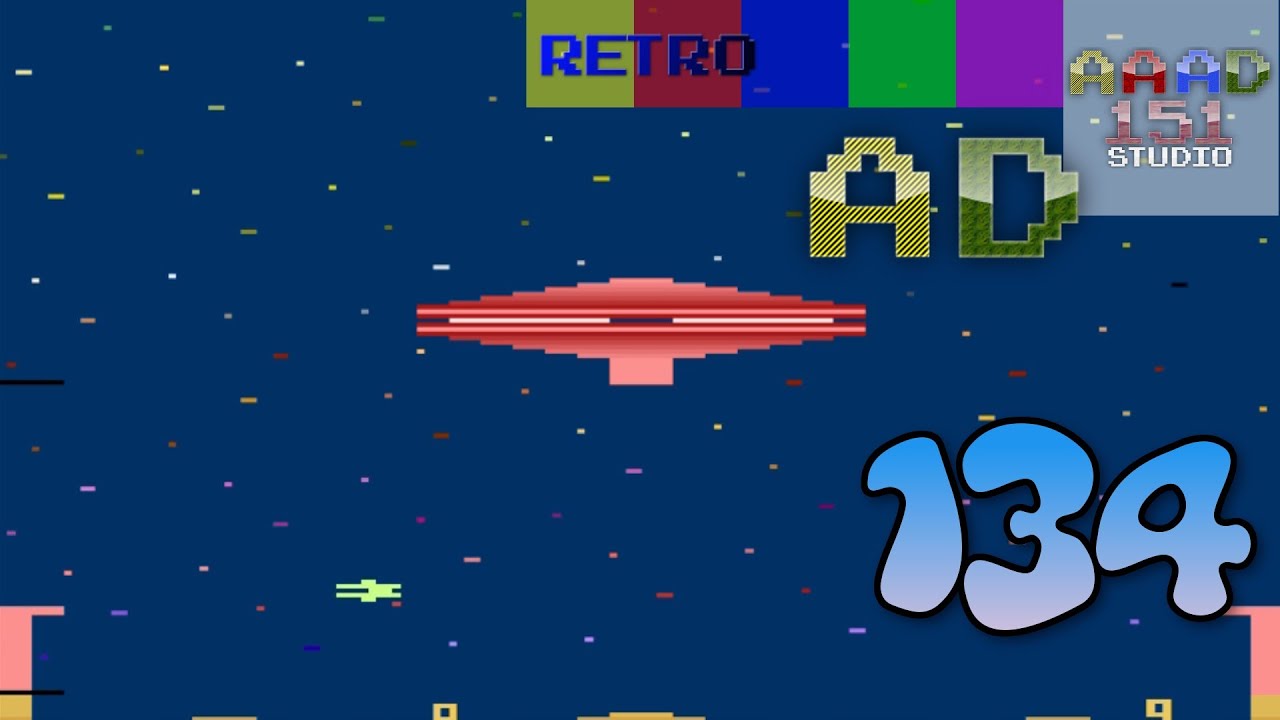 Retro Ad | Odcinek 134 | Cosmic Ark (Atari 2600) - YouTube