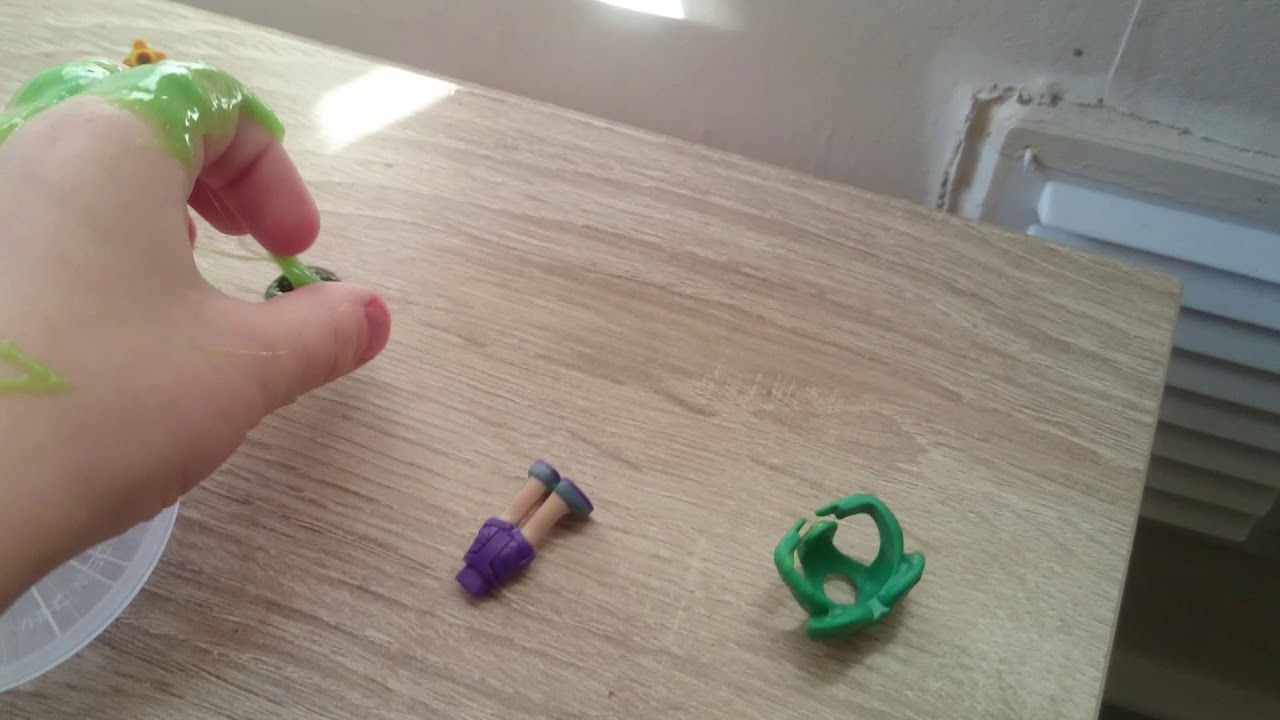 Trash can slime - toys (trash can slime) - YouTube