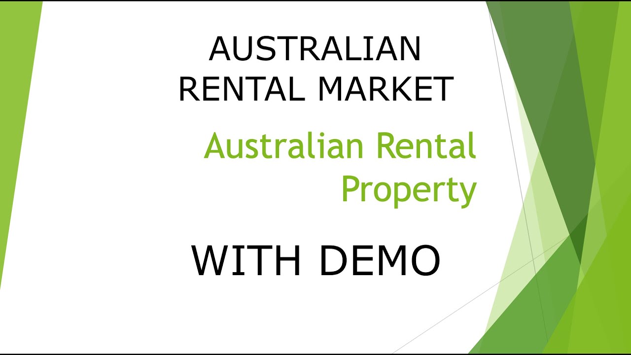 Australia Rental Property Market - 2023 - YouTube