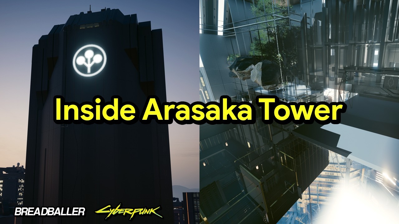 The Anatomy of Arasaka Tower • Cyberpunk 2077 - YouTube