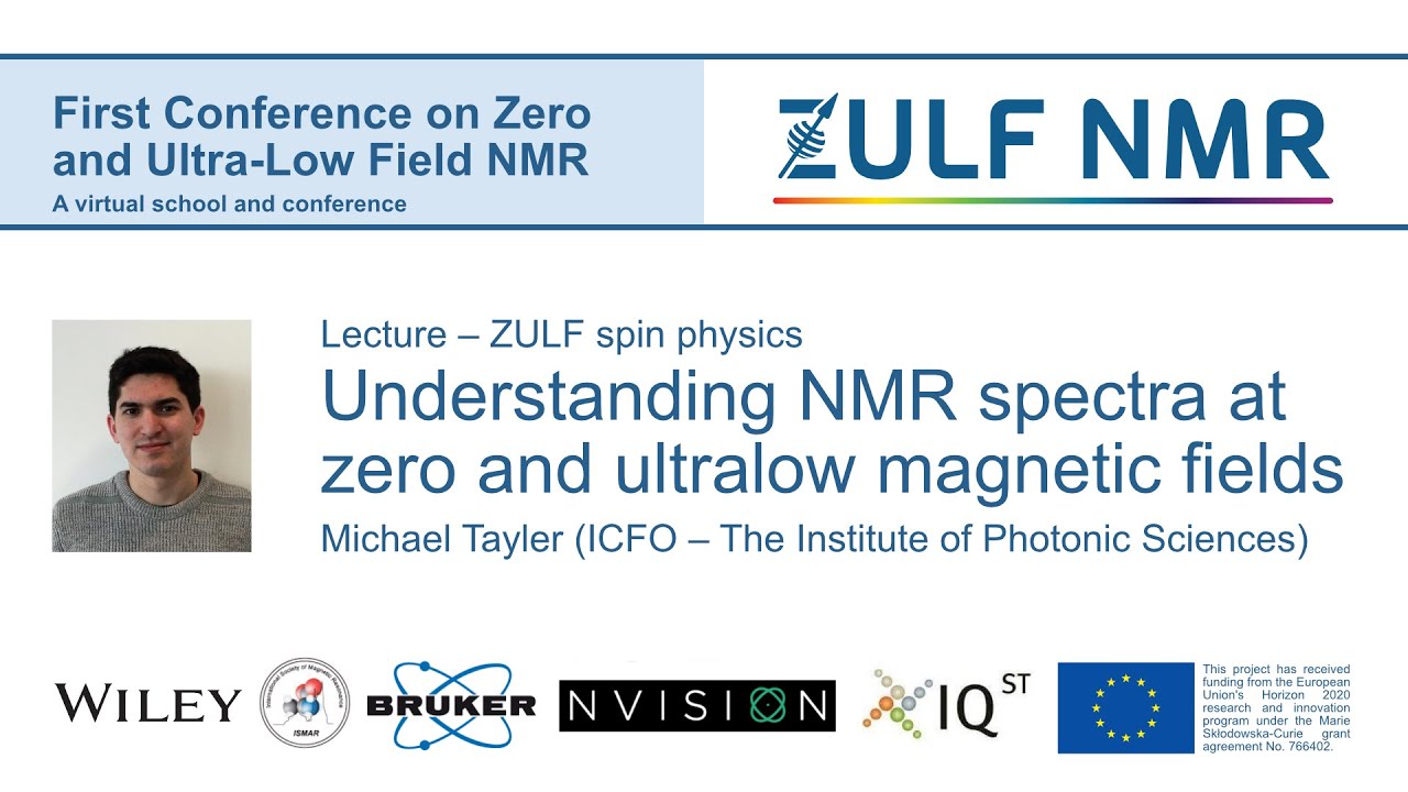 ZULF2020 | Michael Tayler | Understanding NMR spectra at zero and ...
