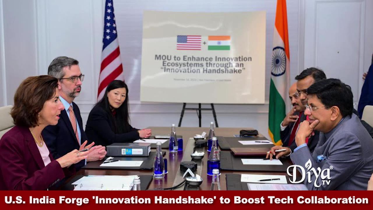 U.S., India forge 'Innovation Handshake' to boost tech collaboration ...