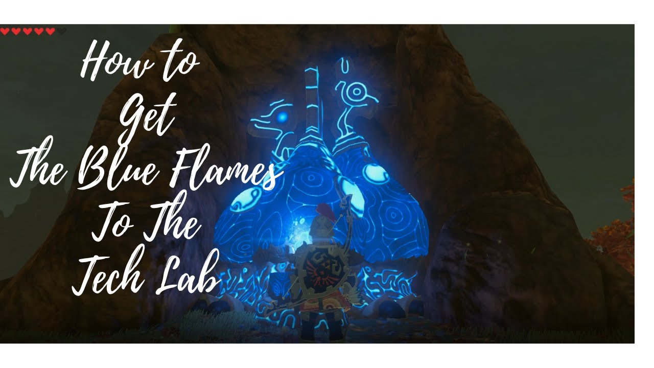The Blue Flame- The Way to Robbies Research Zelda Breath of the Wild ...