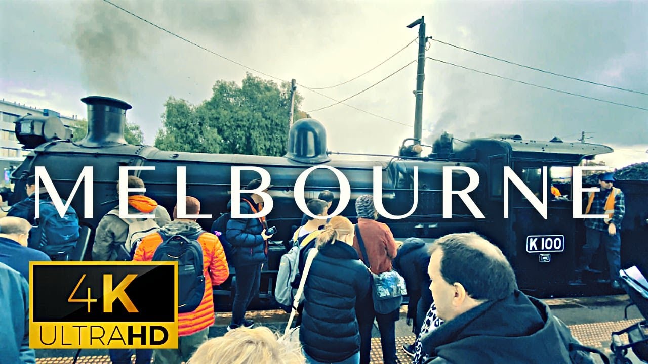 23-Minute Steamy Geelong Voyage: A Vintage Train Adventure | 4K UltraHD ...