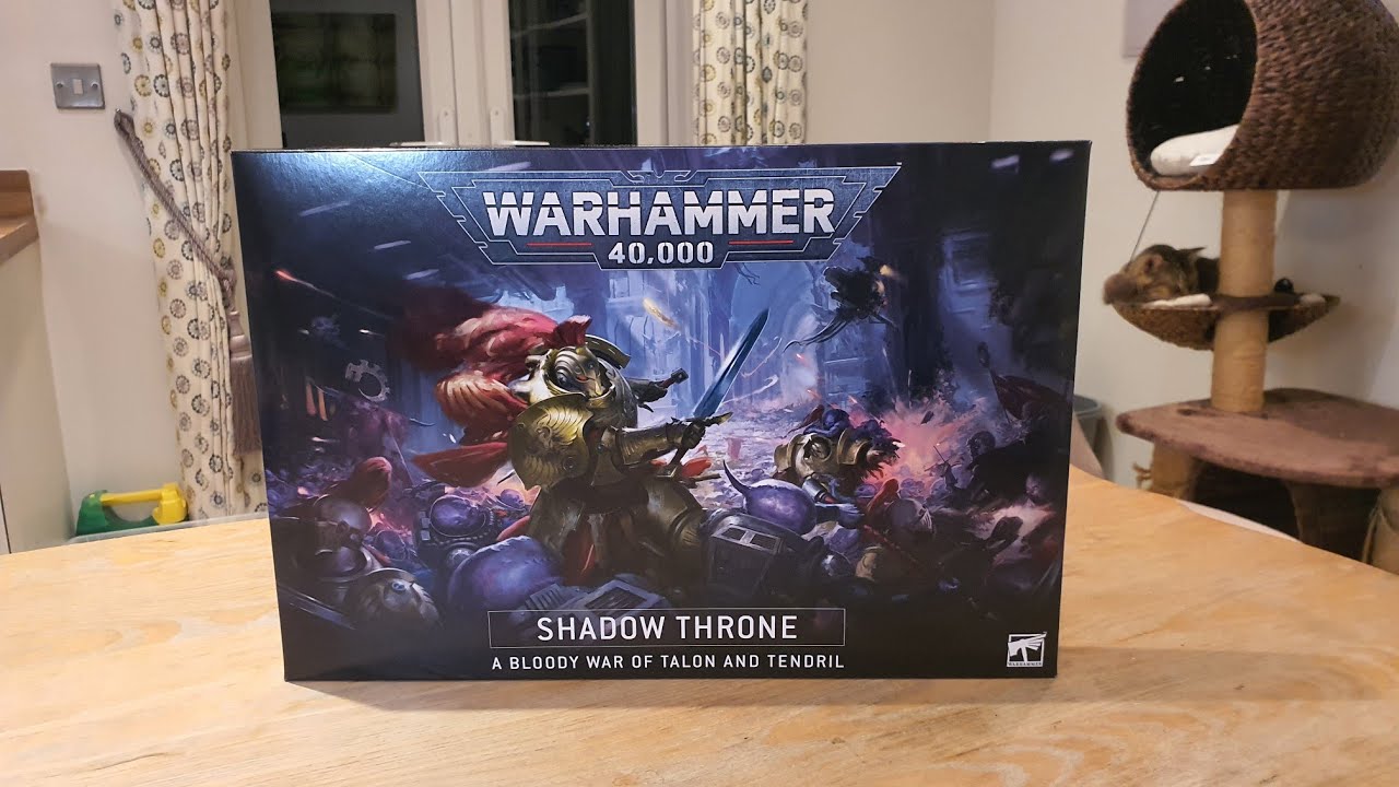 Unboxing: New Warhammer 40k Shadow Throne Boxed Set - YouTube