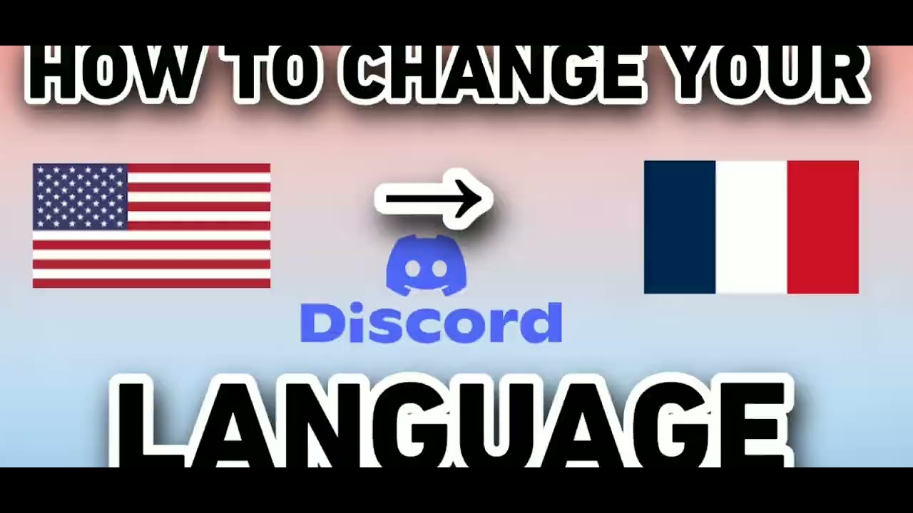How to change your language on Discord - YouTube
