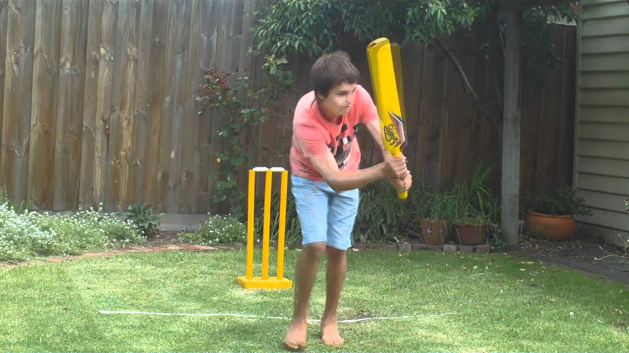 Slow Motion Backyard Cricket 2011 - YouTube