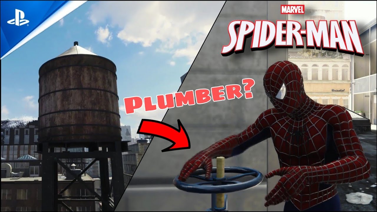 SPIDERMAN PETER PARKER Becomes a Plumber! | Marvel's Spider Man ...